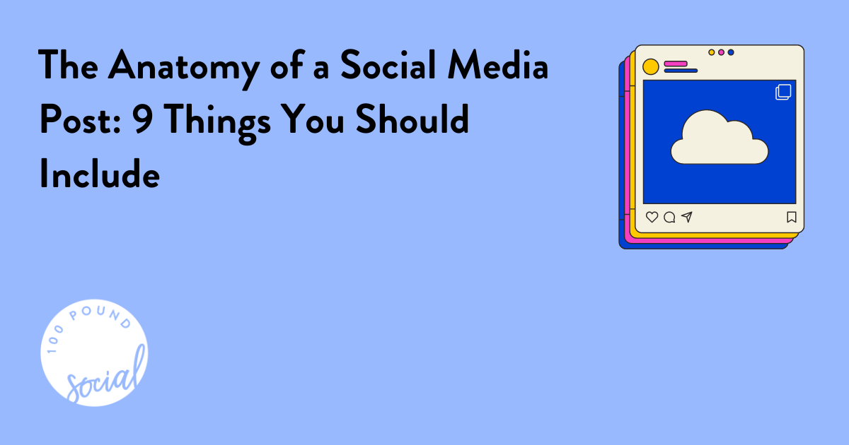 The Anatomy of a Social Media Post: 9 Things You Should Include