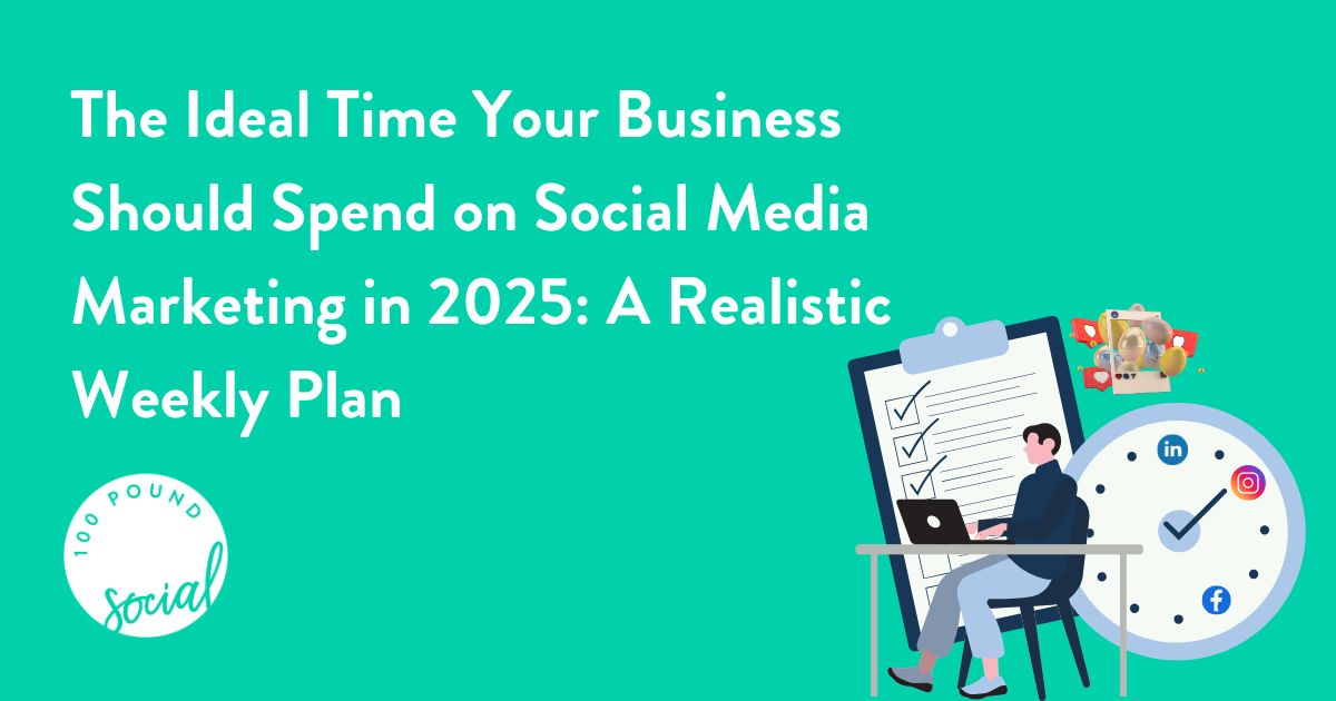 Ideal Time Your Business Should Spend on Social Media 2025